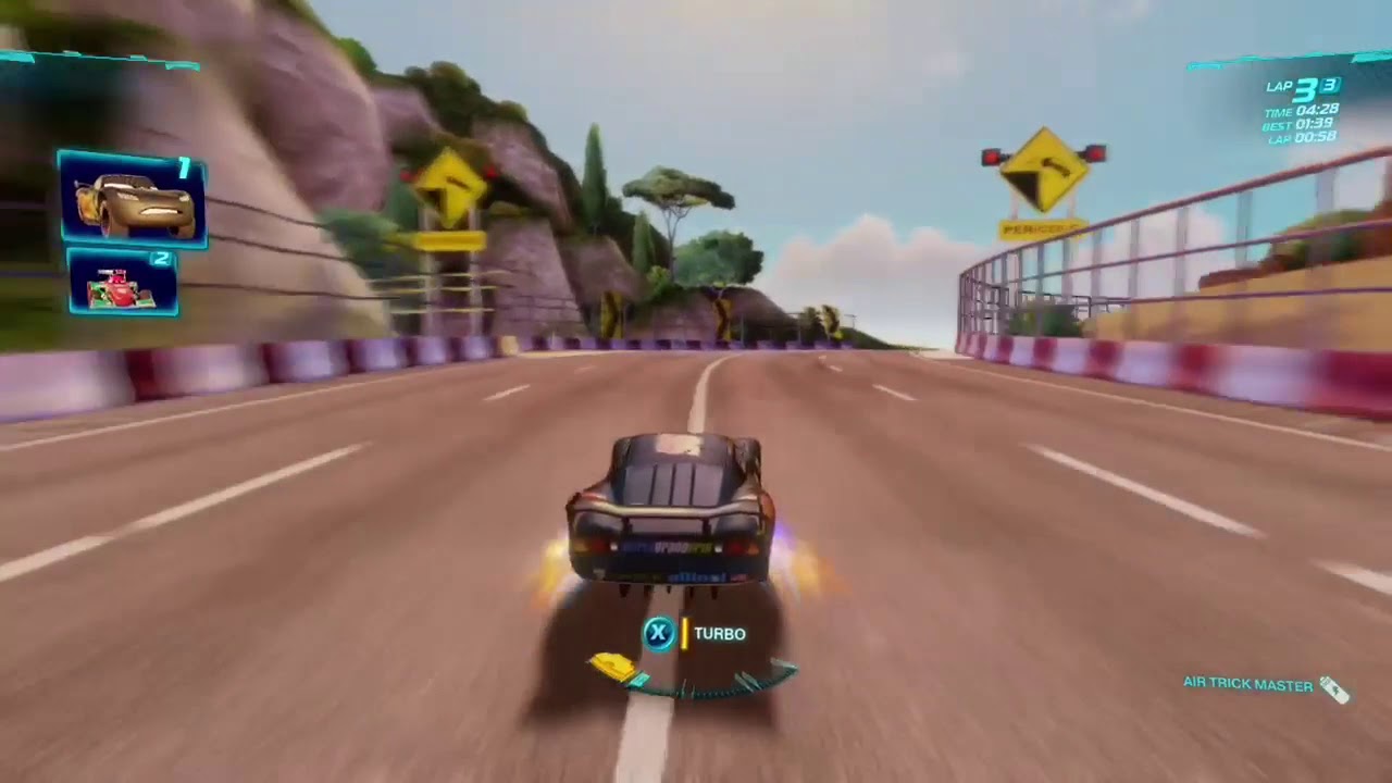 Cars 2 The Video Game | Carbon Fiber Lightning - Clearance Level 6 on ...