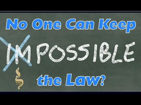 No One Can Keep the Law? | Nitzavim | Aliyah 6 - YouTube