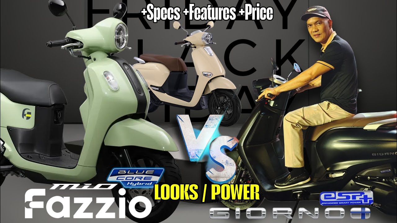 All New Honda Giorno + VS Yamaha Fazzio Full Comparison of Features ...