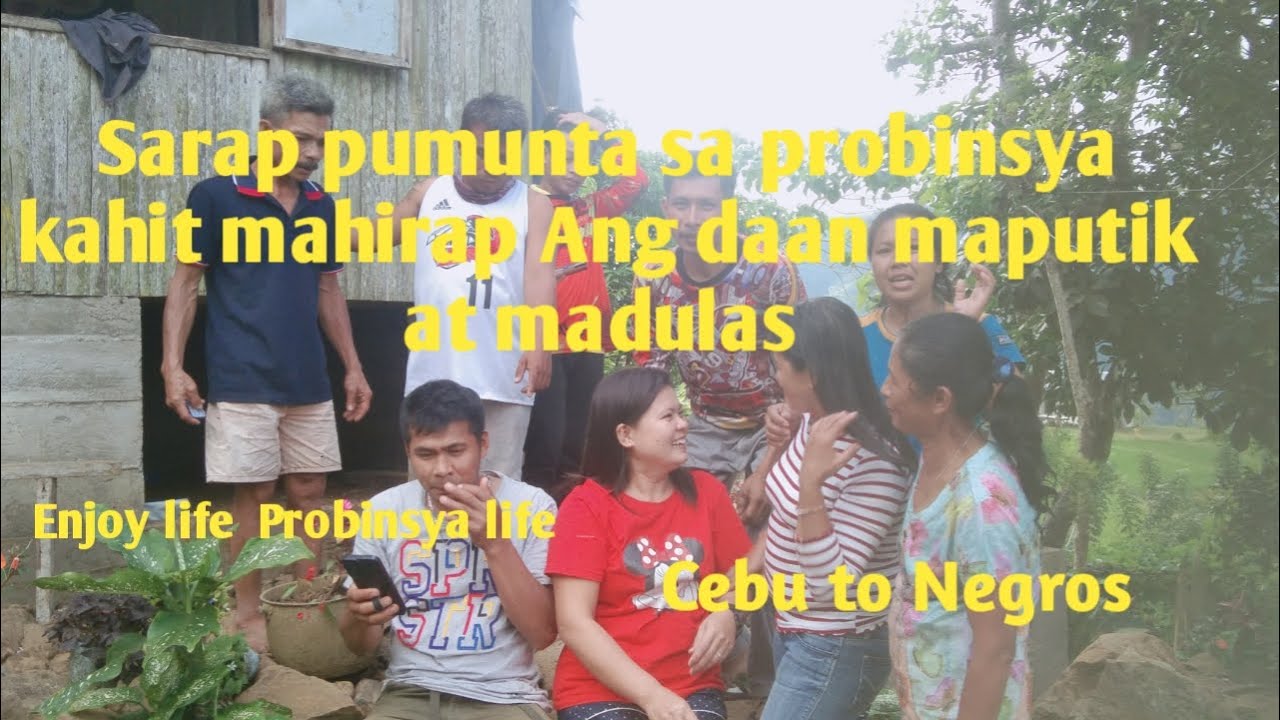 Sarap pumunta sa probinsya kahit mahirap Ang daan maputik at madulas# ...