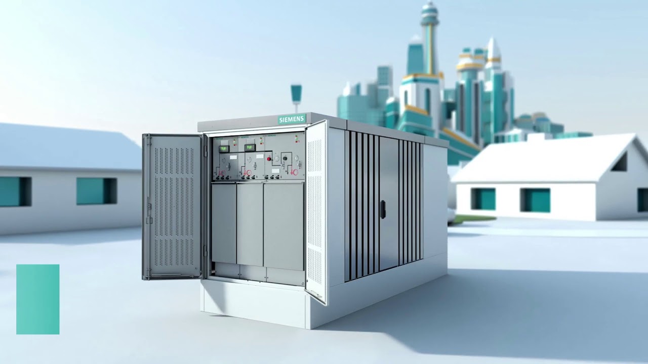 Siemens GIS Tu trung the 8DJH - YouTube