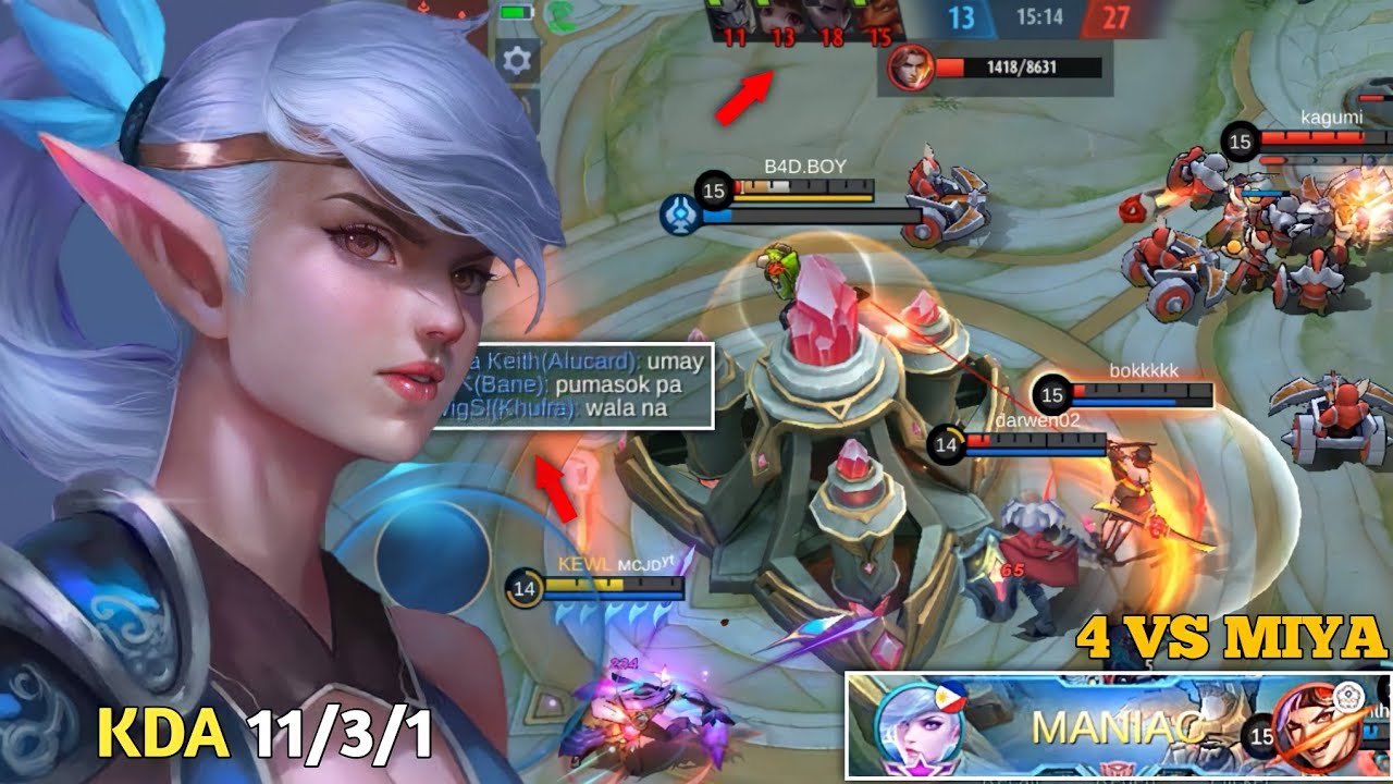 MIYA BEST BUILD & EMBLEM 2022 | MIYA MODENA BUTTERFLY (LEGEND SKIN ...