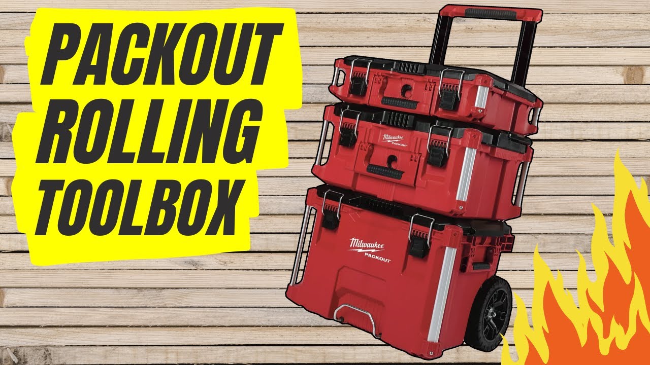 Milwaukee Packout Rolling Tool Cart - everything you need to know in 3 ...