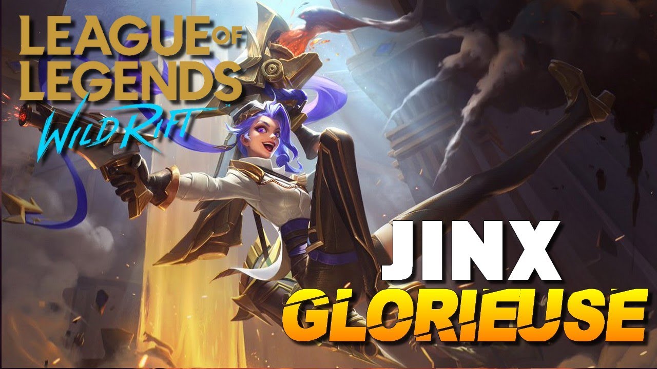 JINX GLORIEUSE SKIN SAISON 2 l Wild Rift - YouTube