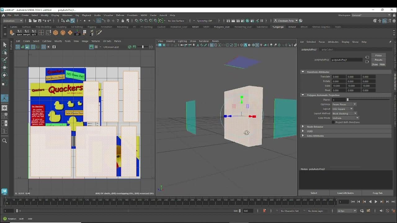 Module 3: Lesson 6 - Autodesk Maya 2024 intro, UV mapping, packaging (tagalog) - YouTube
