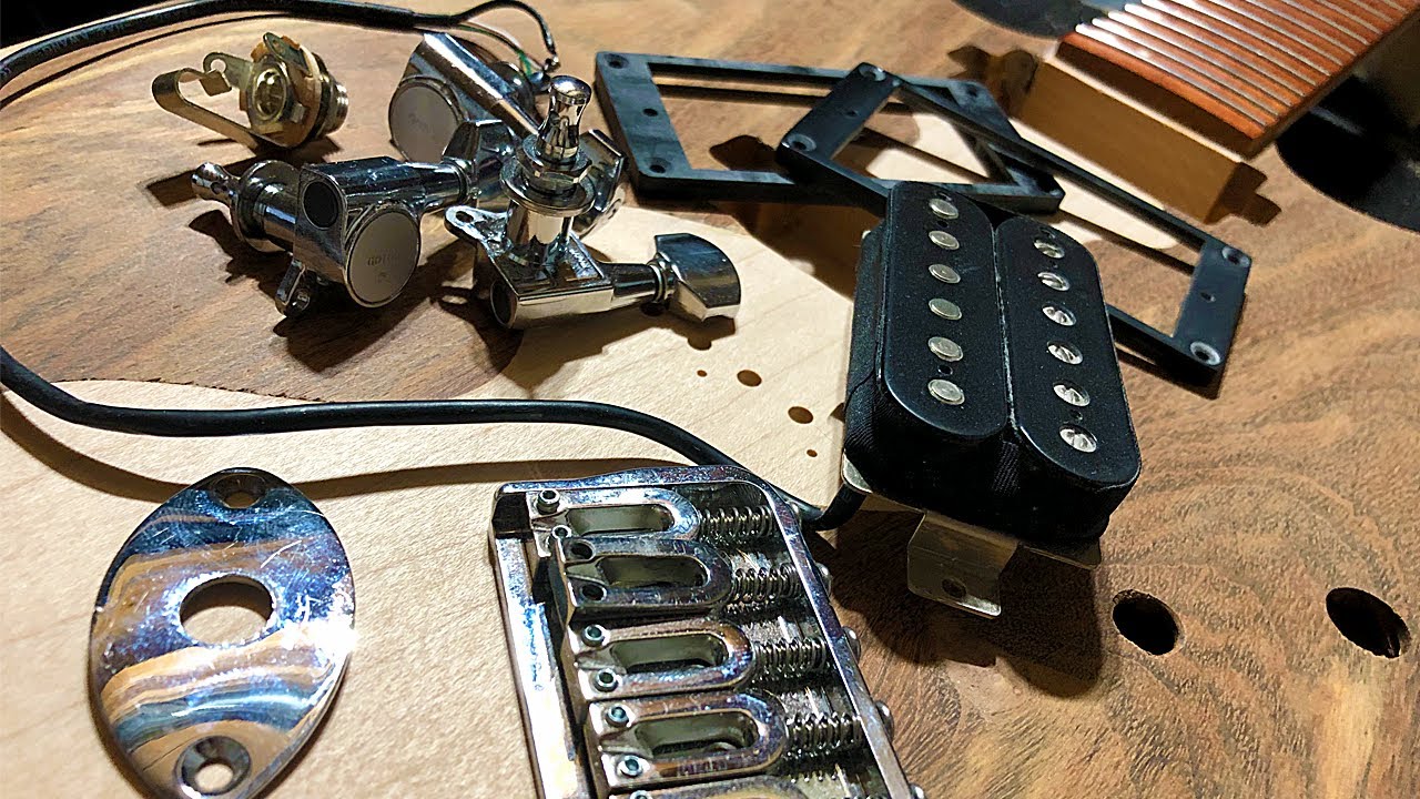 Building A Neck Thru Guitar Part 13 Ordering The Hardware - YouTube