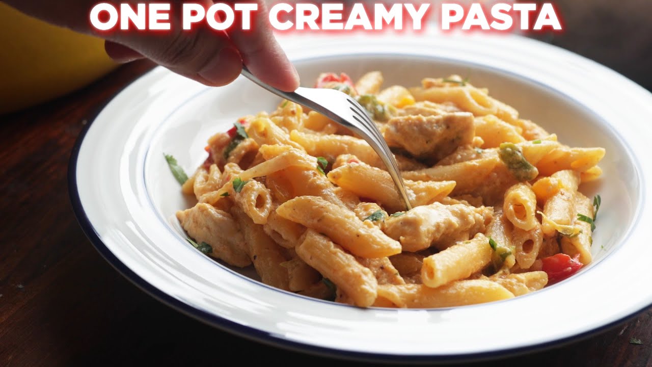 2 Yummy One Pot Recipes | Desi Fusion Pasta - YouTube