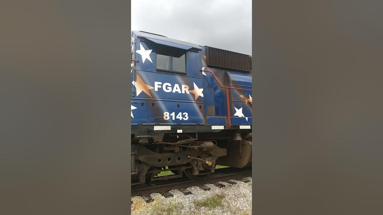 FGAR LOGO LOCOMOTIVE 8143 AND FURX LOCOMOTIVE 8159 IN MILTON FLORIDA. OCTOBER 2 2021. - YouTube