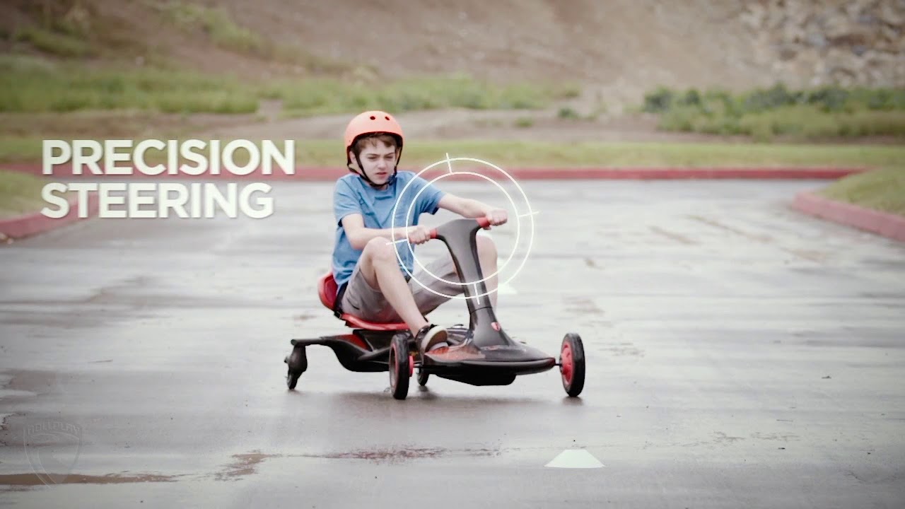 24v Turnado Premium Drifting Kids Electric Racing Stunt Kart - YouTube