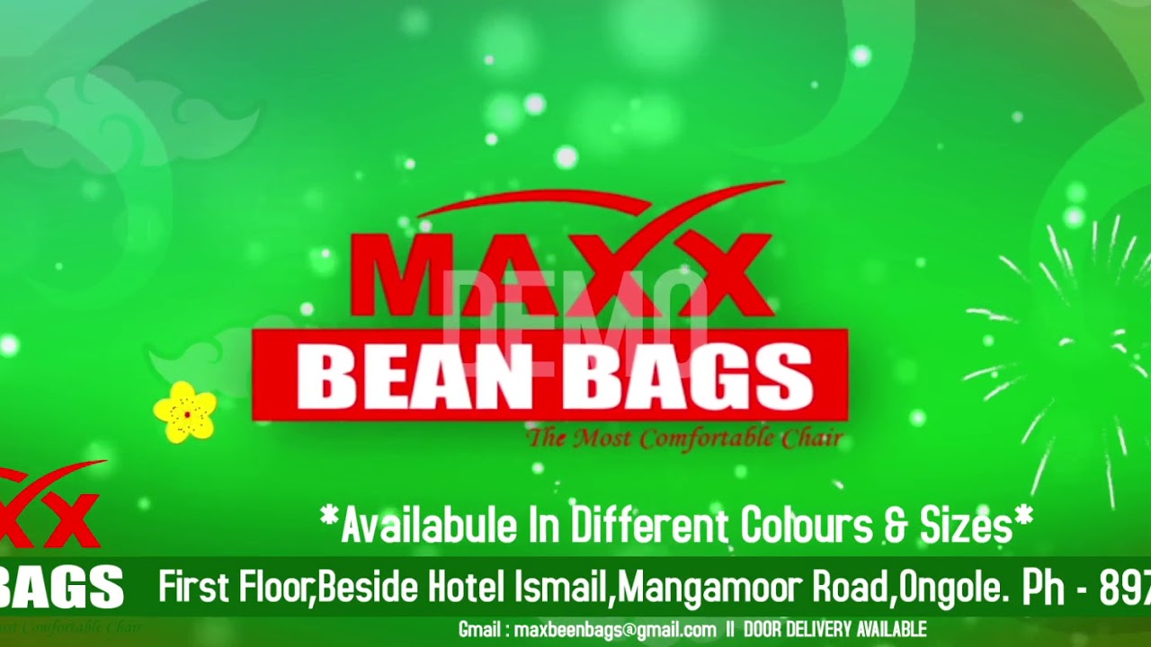 Max bean bags - YouTube