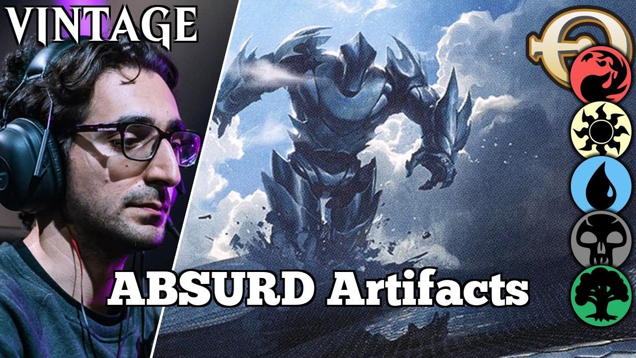 ABSURD Artifacts | Vintage Cube Draft [MTGO] | Custom Deck | Cube - YouTube
