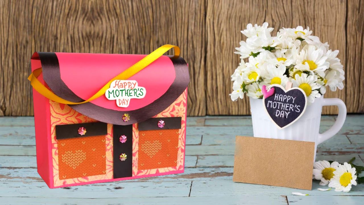 Mother's Day Gift Bag DIY | Mother's Day Gift DIY - YouTube
