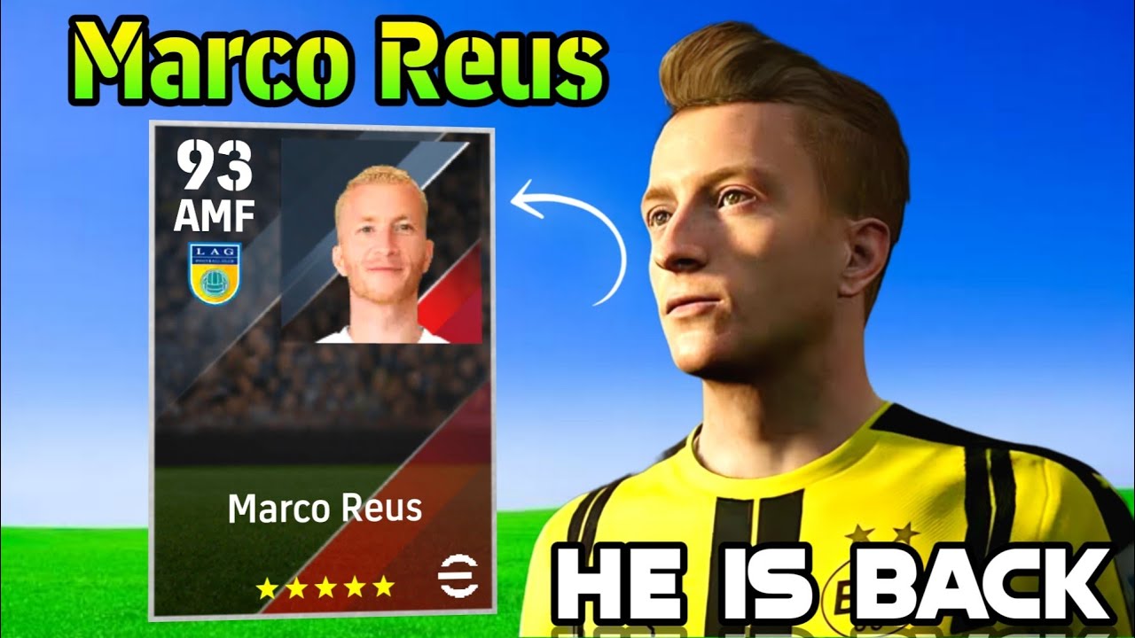 MARCO REUS Is BACK🤩 | The Best Midfielder 🔥 | Marco Reus efootball 2025 ...
