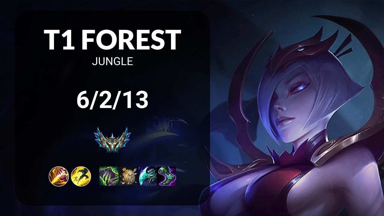 T1 Forest Elise vs Taliyah JUNGLE - KR Patch 13.15 - YouTube