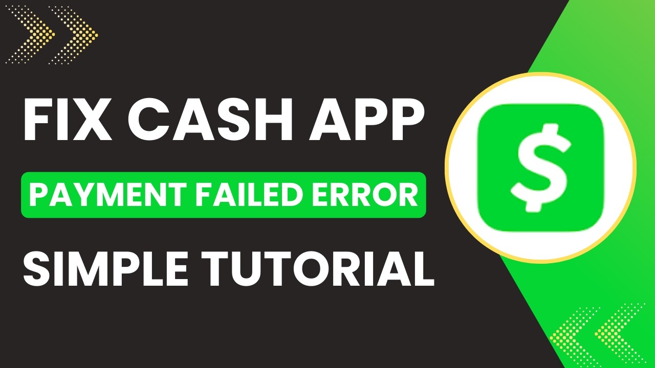How to Fix Cash App Payment Failed Error - YouTube
