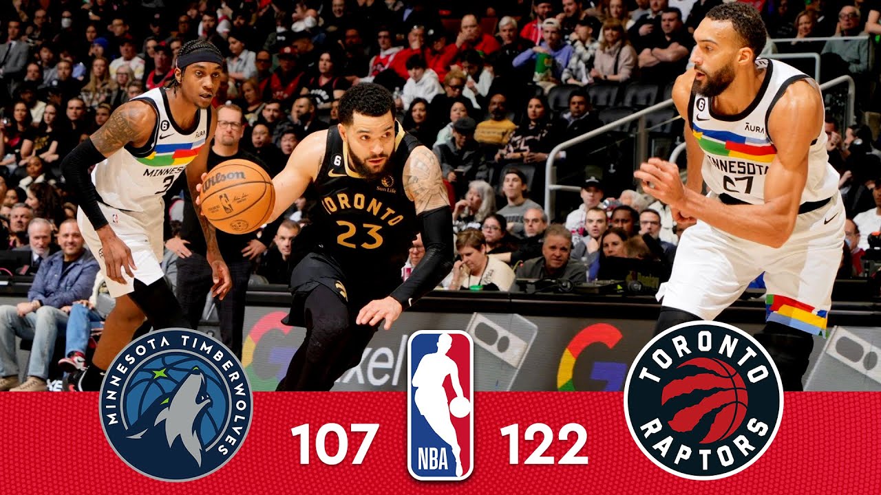 Minnesota Timberwolves - Toronto Raptors Maç Özeti - NBA 2022/23 - YouTube