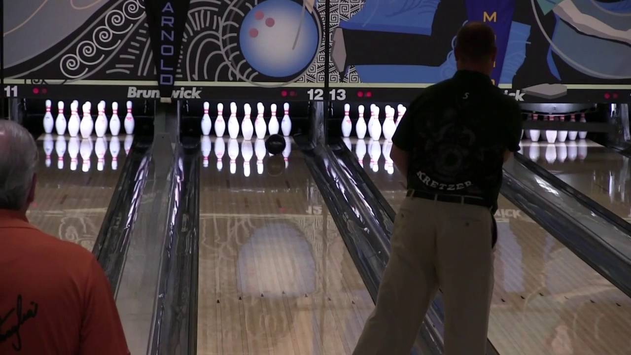 Brian Kretzer Has the Front 10 at PBA50 Fountain Valley Open - YouTube