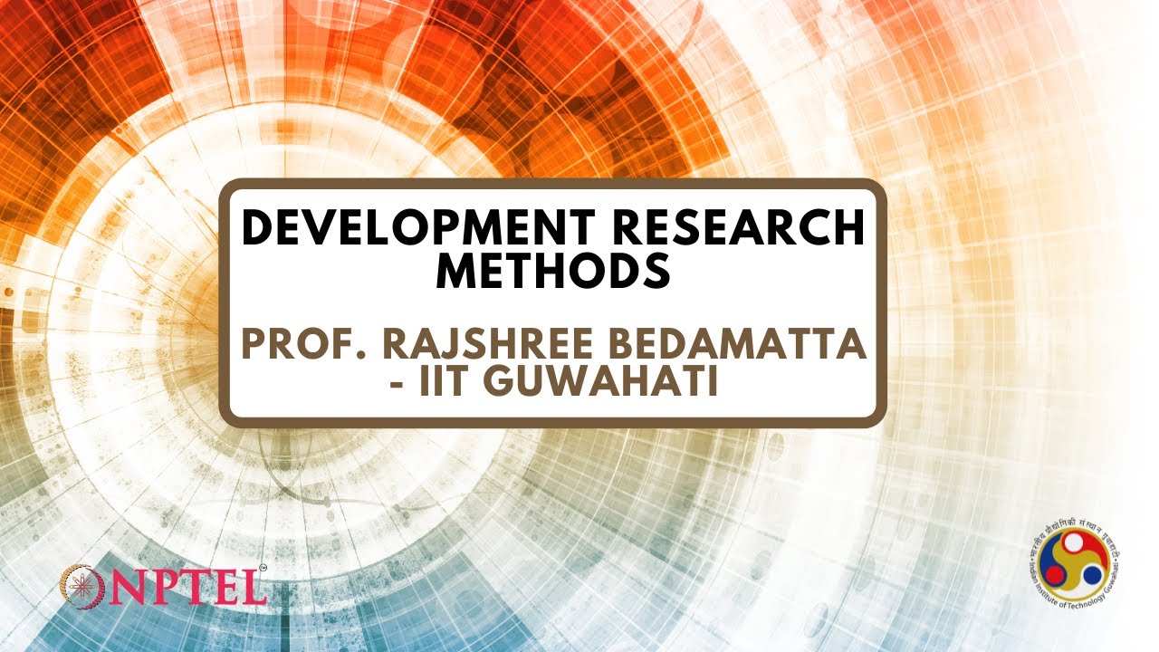 Development Research Methods - YouTube