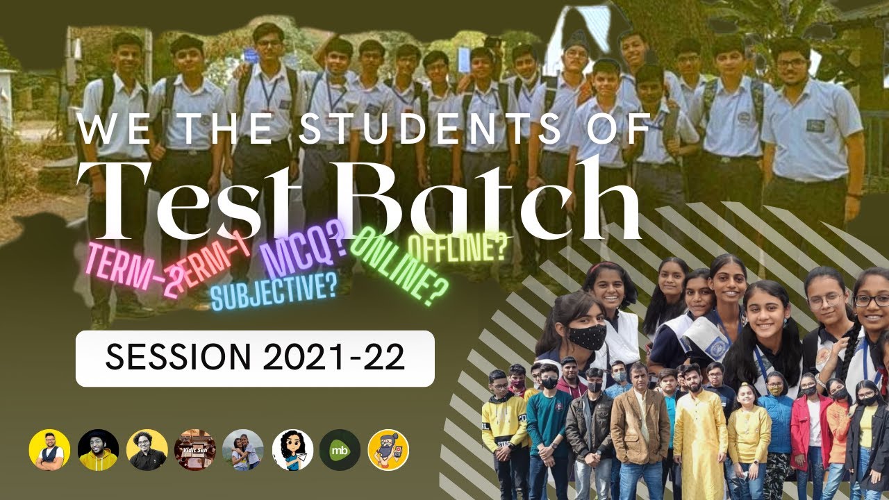 Test Batch | The Story of every student in 2021-22 Batch - Short Film ...