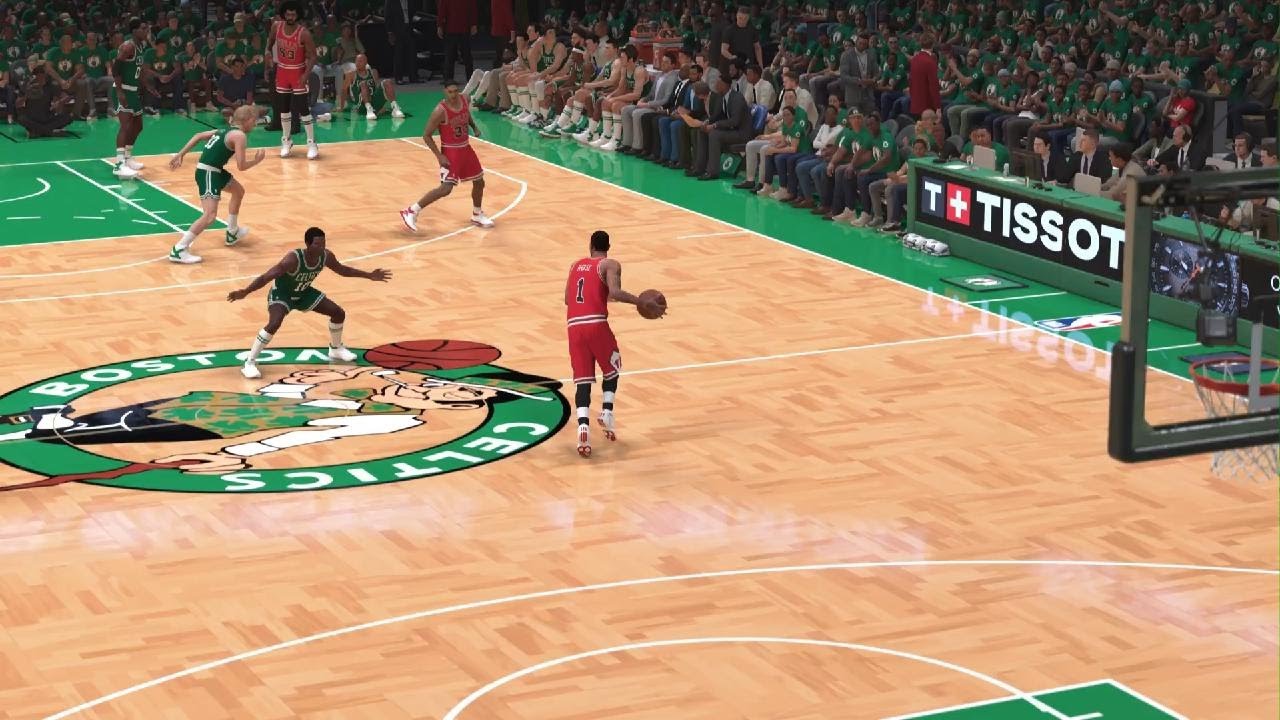 NBA 2K25_PS5 Mj gave Robert Parish a dunk to remember! - YouTube