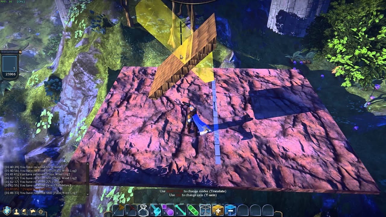 EQNext Landmark Alpha Build Tools Tutorial - Tip: Sloped Roof - YouTube