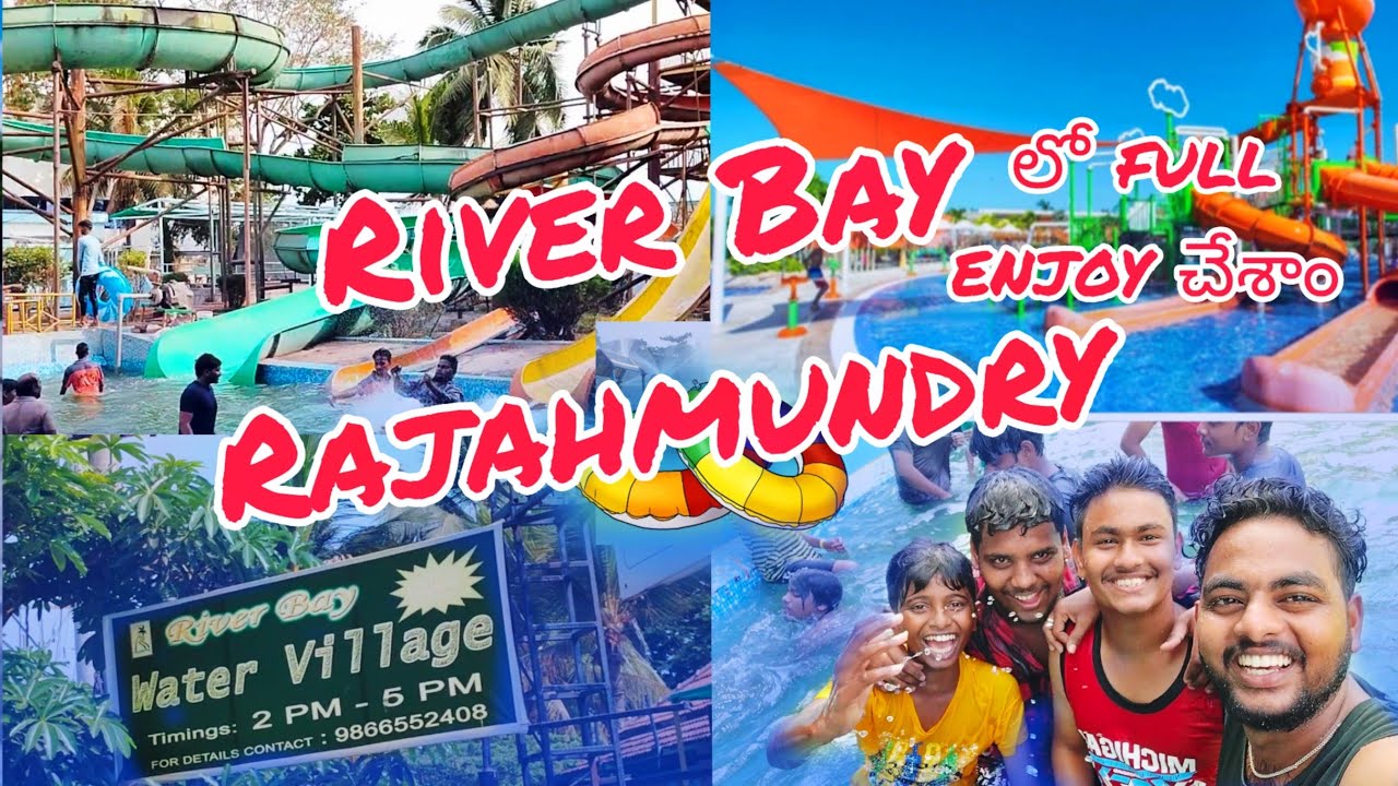 Rajahmundry River Bay 🏊🏄 || Water Park || - YouTube