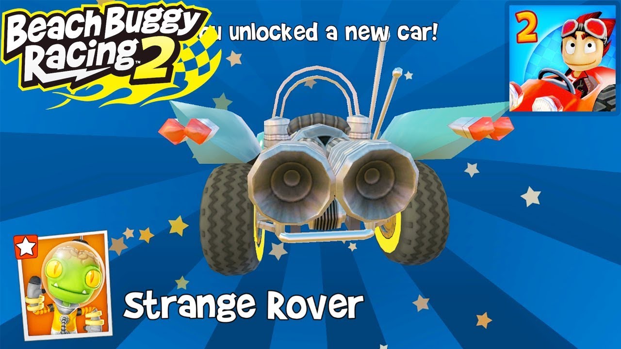 Beach Buggy Racing 2 | Strange Rover Unlocked For B'zorp | New Car ...
