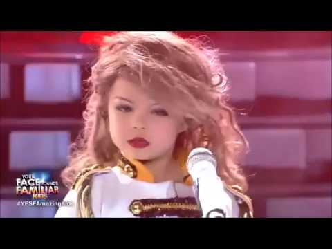Little Girl sings like Taylor Swift On TV Show! - YouTube