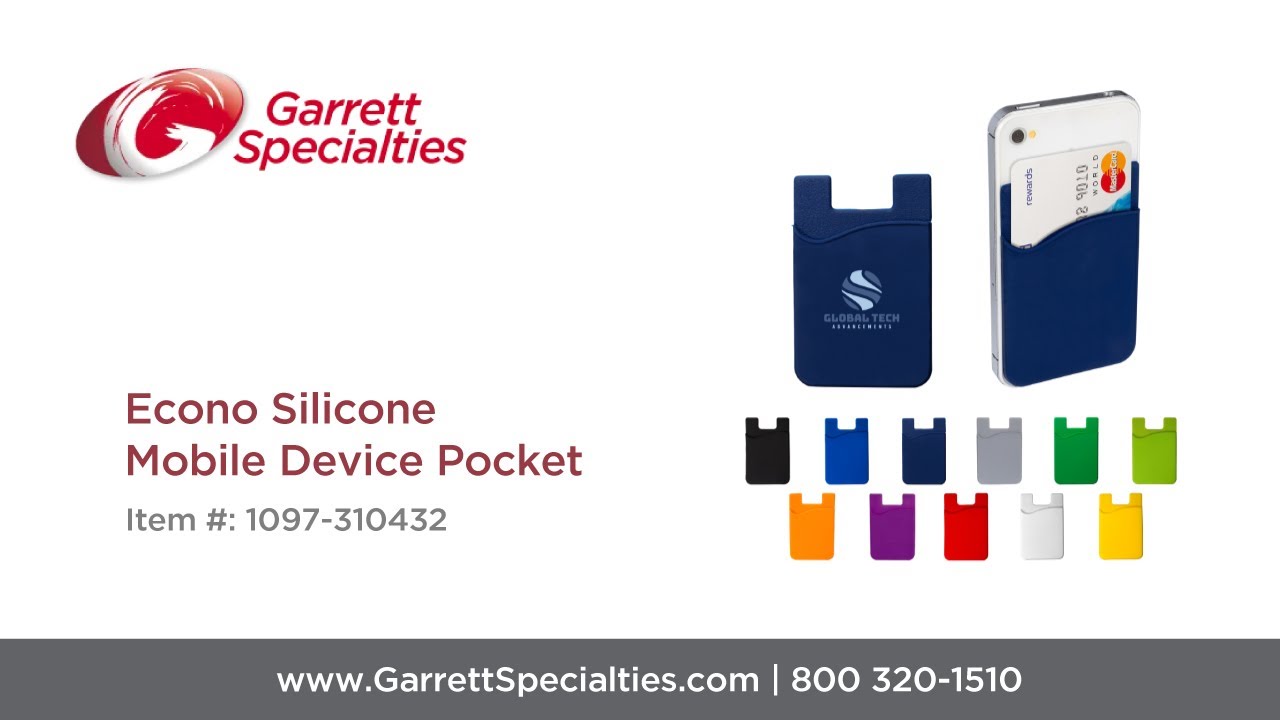 Econo Silicone Mobile Device Pocket l - YouTube
