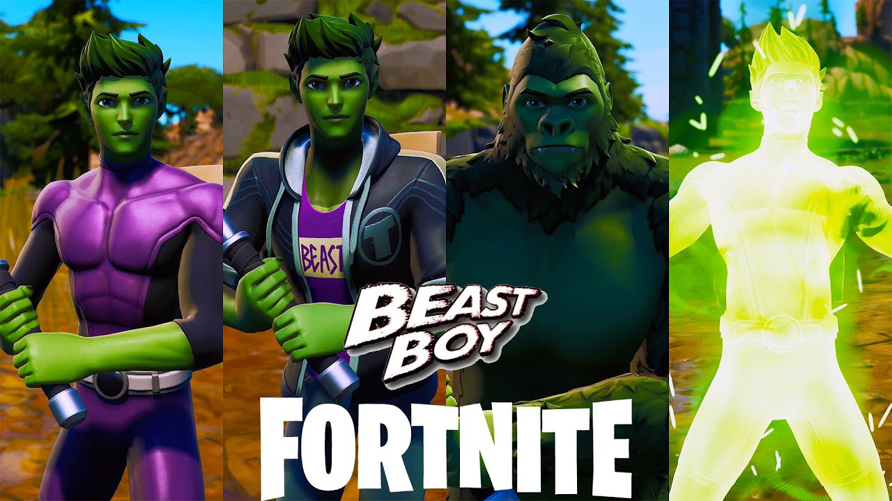 Fortnite - Beast Boy Available Now! - YouTube