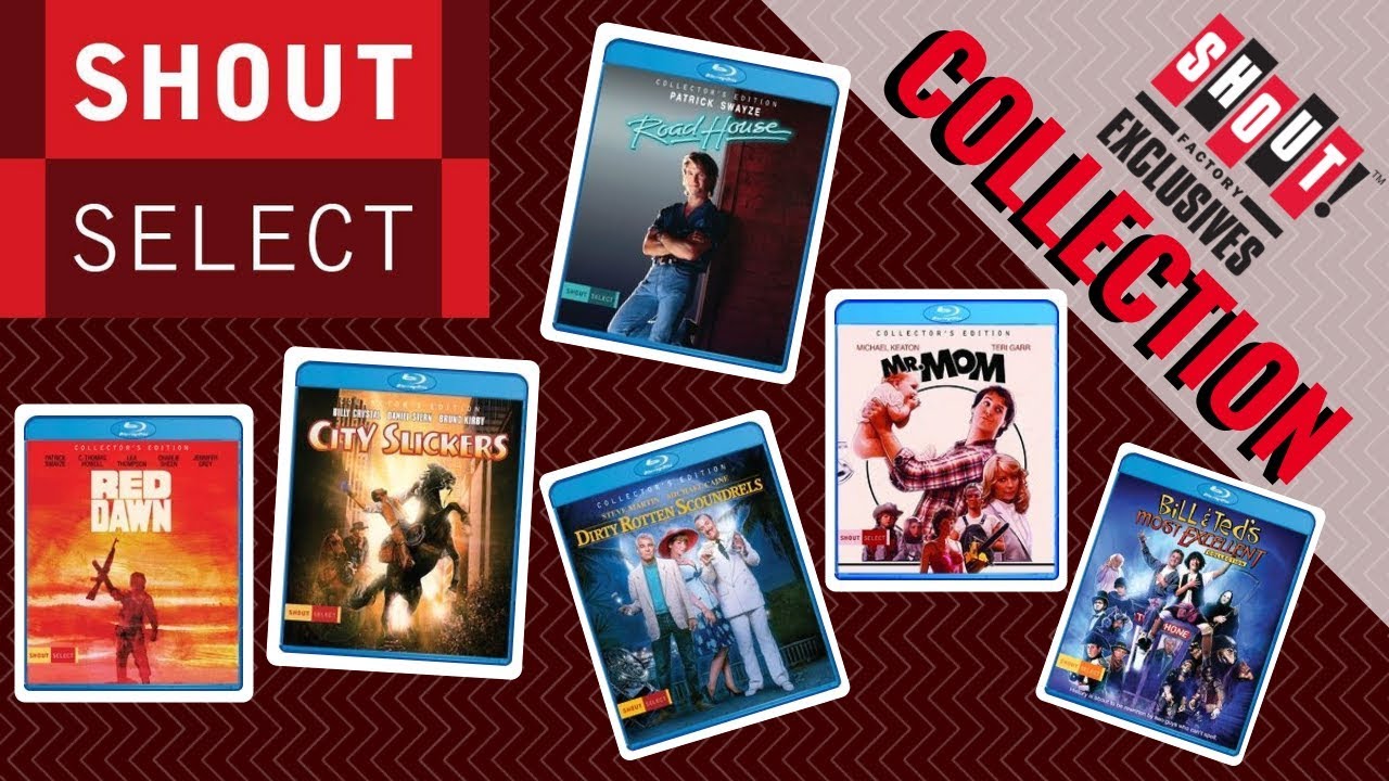 My ShoutFactory Shout Select Blu-ray Collection - YouTube