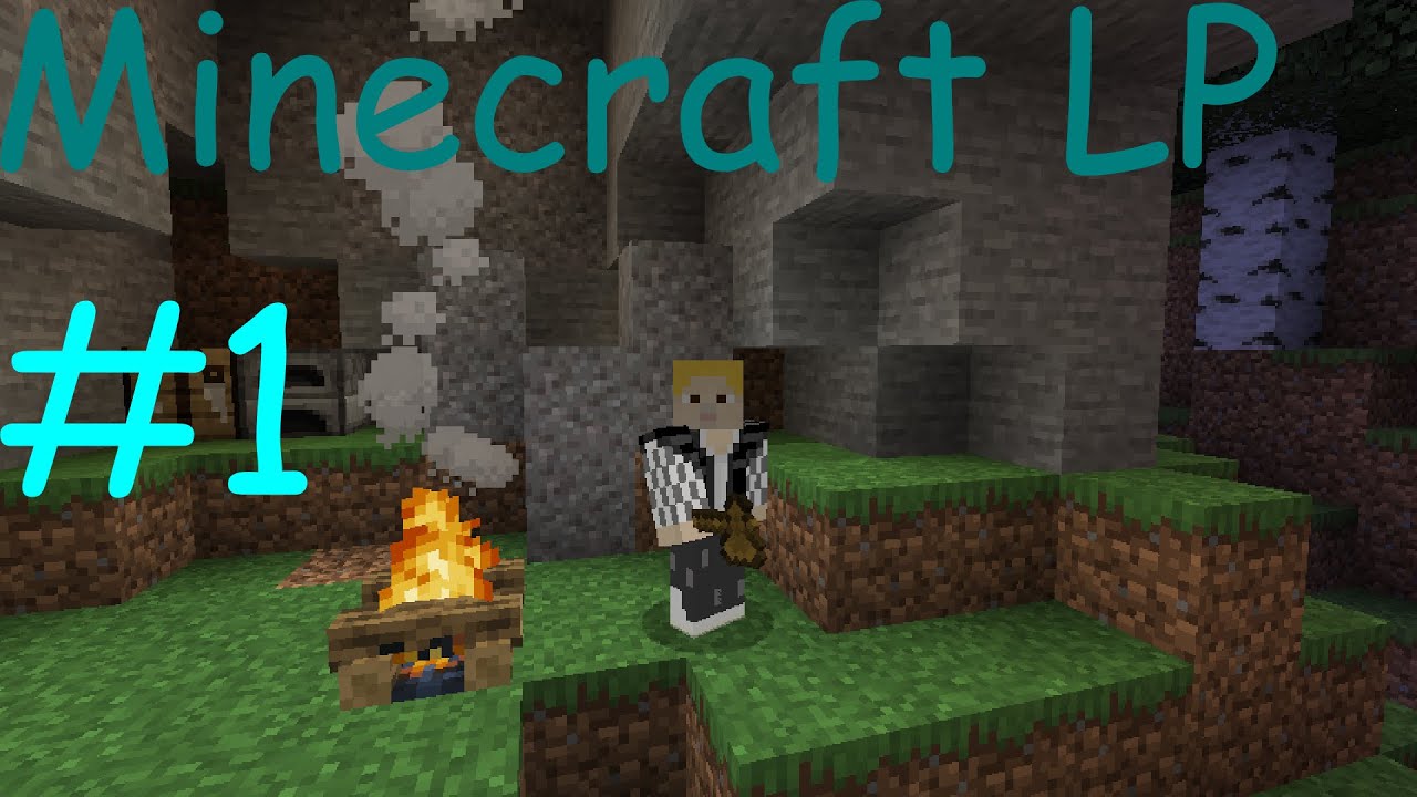 Living In a Cave | Minecraft LP #1 - YouTube