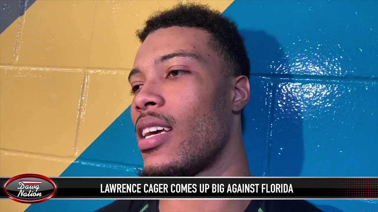 Georgia wide receiver Lawrence Cager speaks after huge game against ...