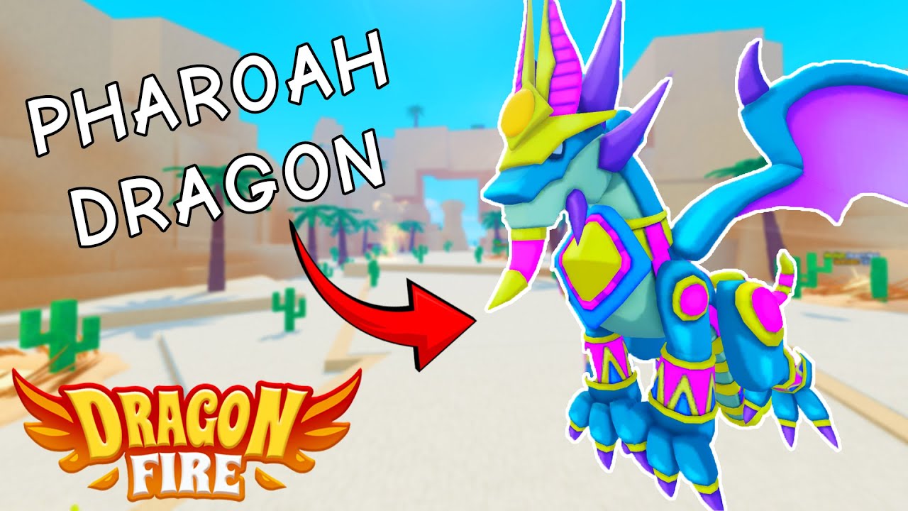 Hunting the PHAROAH DRAGON - DragonFire Roblox LIVE - YouTube