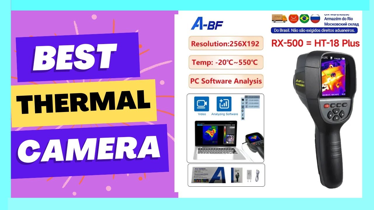 Infrared Thermal Imager HT-18 Plus RX-500 PCB Circuit Heating Pipe ...