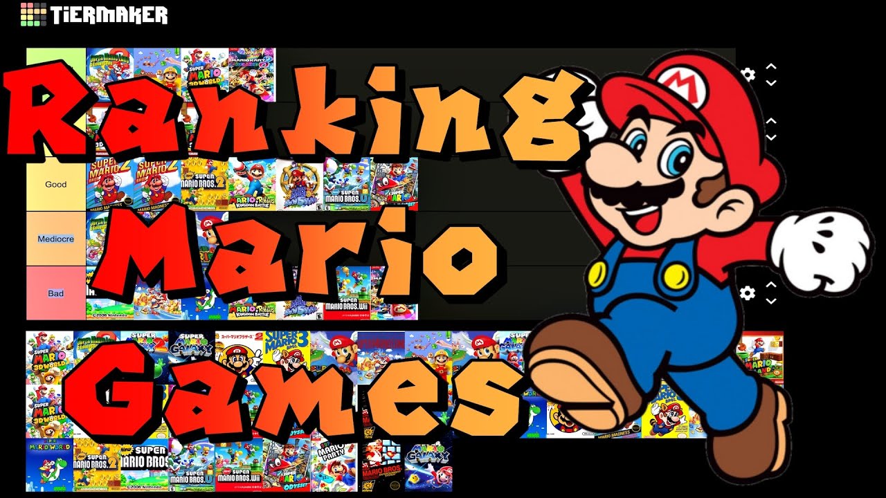 Ranking EVERY Mainline Mario Game. - YouTube