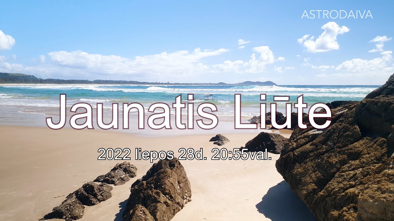 Jaunatis Liūte. Jaunaties meditacija - YouTube