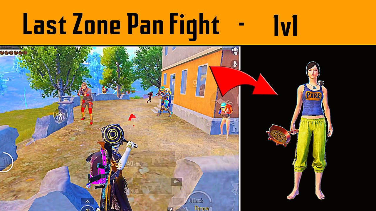 I Finished this Enemy with Pan in Final Circle - Unbelievable Pan Fight ...