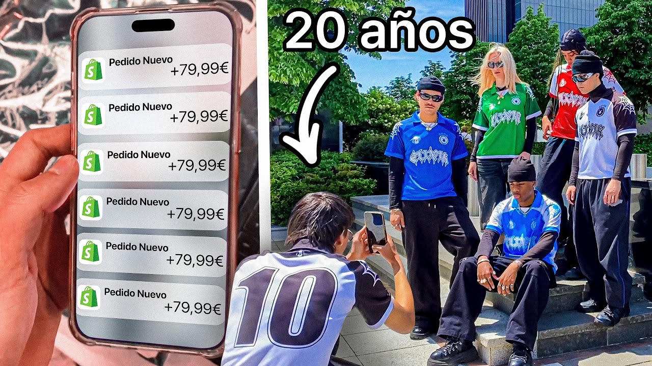 Asi ES MI VIDA siendo el DUEÑO de una MARCA DE ROPA con 20 años ...