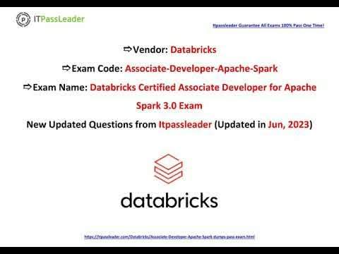 [Jun, 2023] Itpassleader Associate-Developer-Apache-Spark PDF Dumps ...