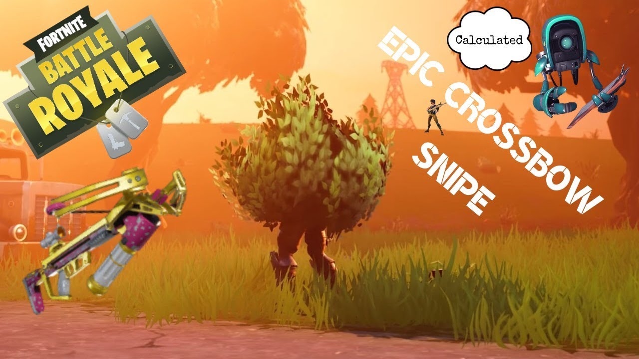 Fortnite Battle Royale | Epic Crossbow Snipe - YouTube