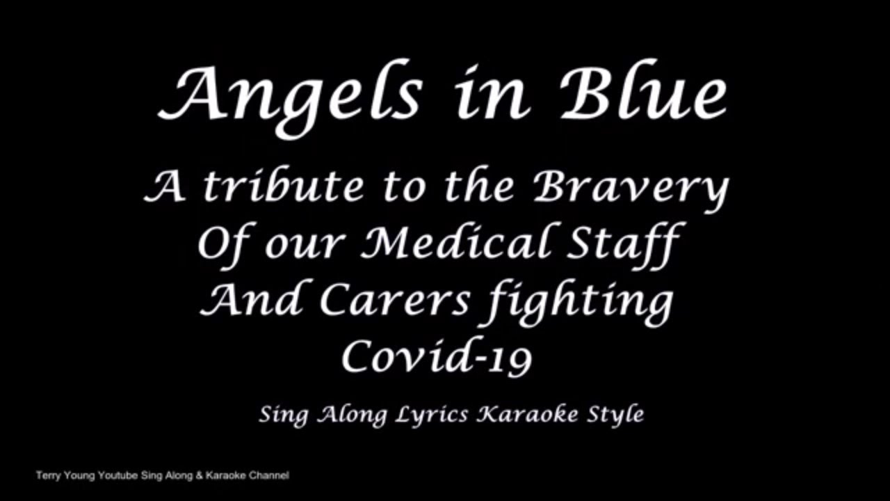 Angels in Blue Sing Along Lyrics - YouTube