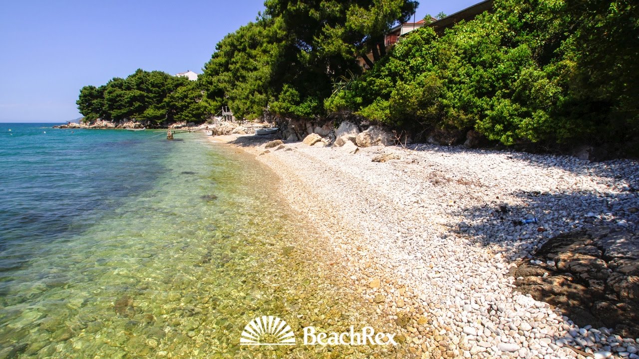 beach Mirela, Zaostrog, Croatia - YouTube