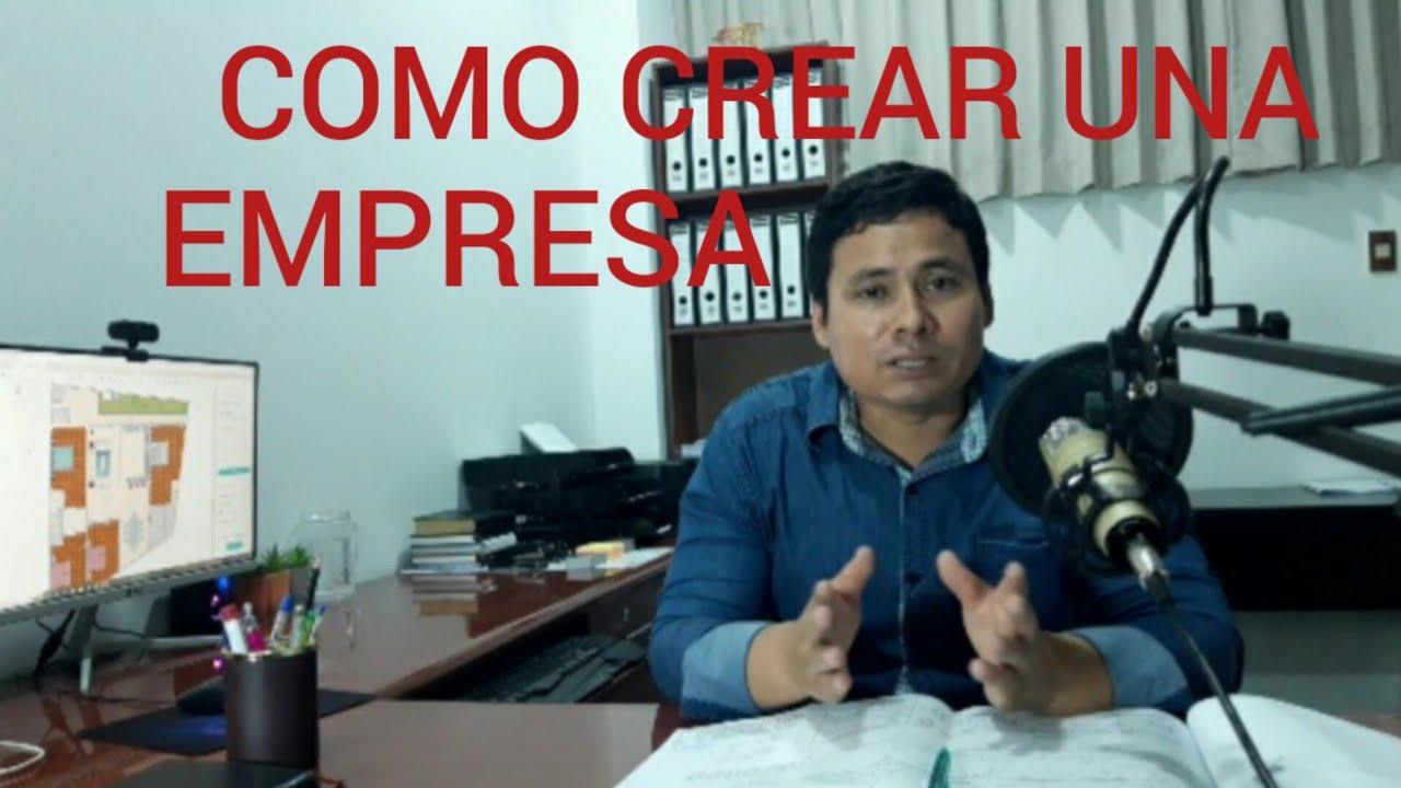 COMO CONSTITUIR UNA EMPRESA CONSTRUCTORA - YouTube