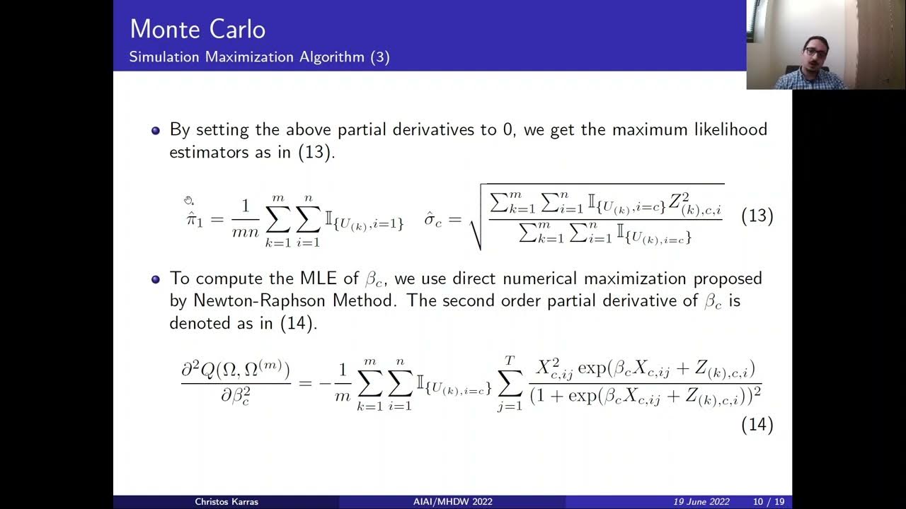 Maximum Likelihood Estimators on MCMC Sampling Algorithms for Decision ...