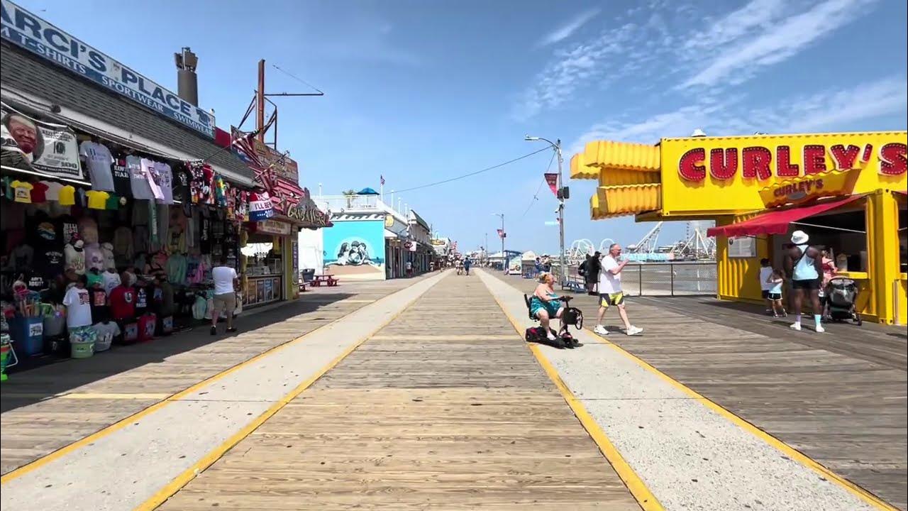 Wildwood NJ Boardwalk and Morey's Piers Walking Tour in 2024 - YouTube