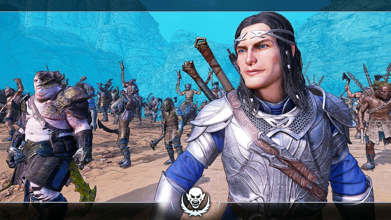 SHADOW OF WAR - UNIQUE WHITE-EYE OVERLORD MYSTIC SLAYER DIFFICULTY ...