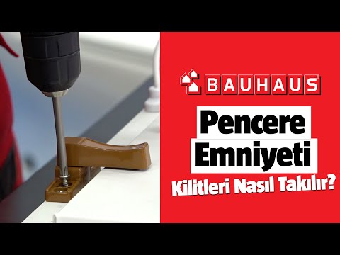 Pencere Emniyet Kilitleri Nasıl Takılır?
