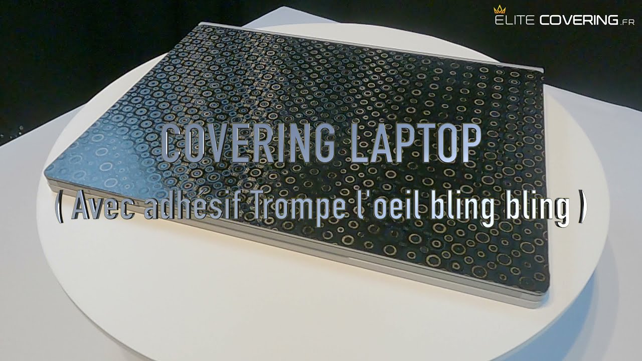 Tuto COVERING sur un PC, Ordinateur portable ou MacBook pour le décorer ...