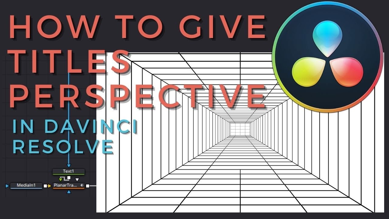 HOW TO give text perspective - YouTube